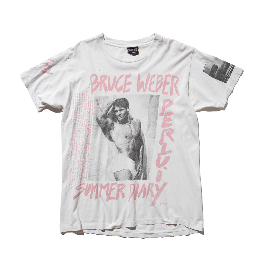 80s Summer diary Photography by Bruce Weber for Per lui t shirt – weber