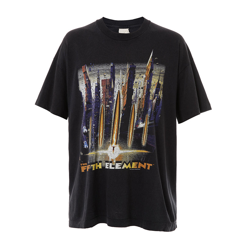 90s THE FIFTH ELEMENT t shirt- – weber