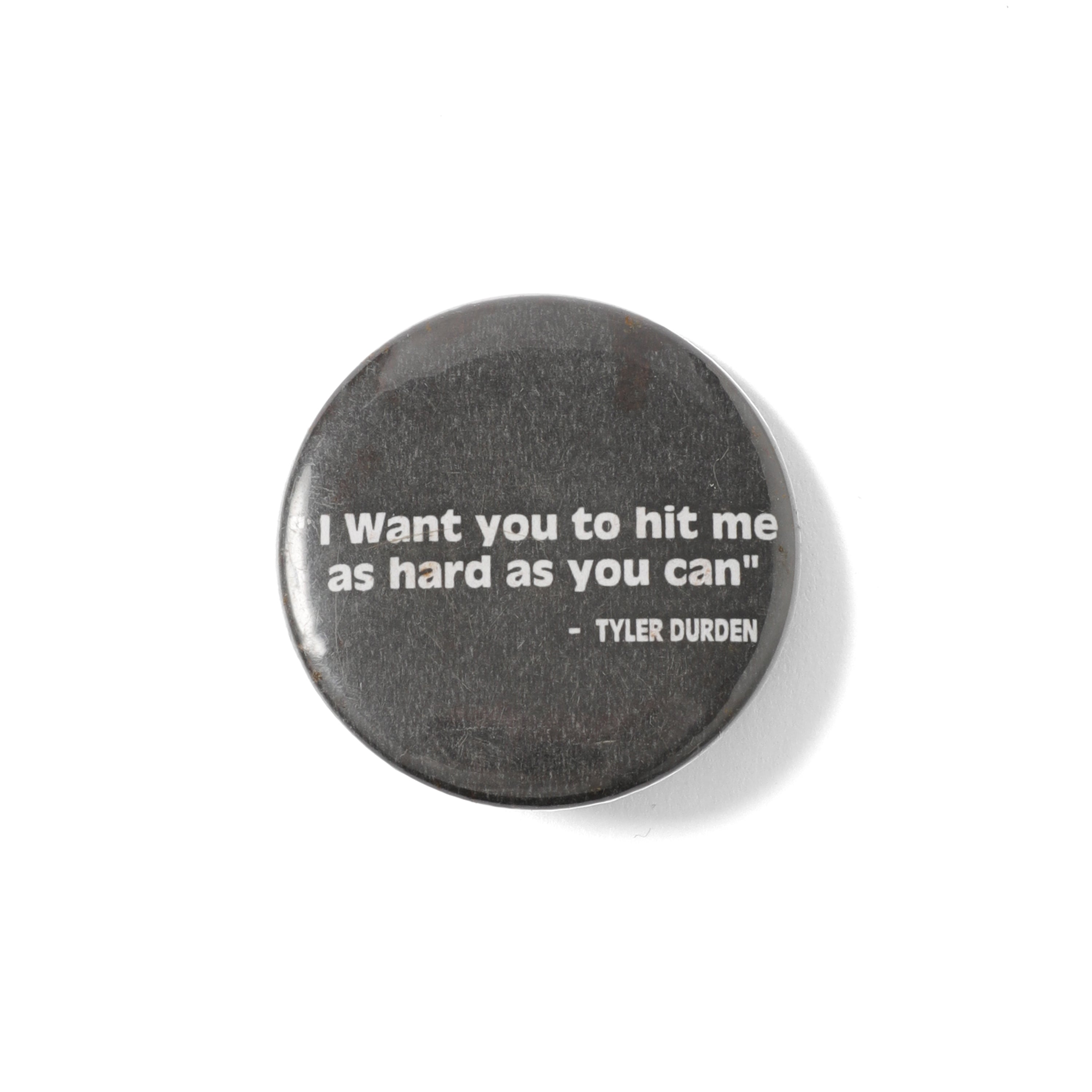 00s Fight Club Pin Button – weber