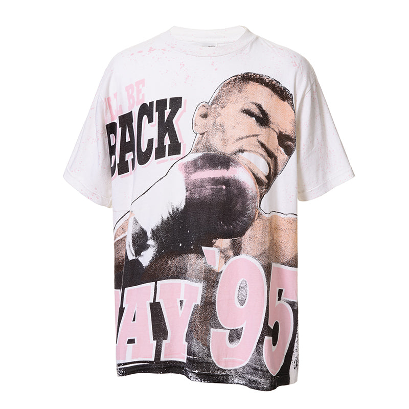 90s Mike Tyson " I'LL BE BACK" t shirt – weber